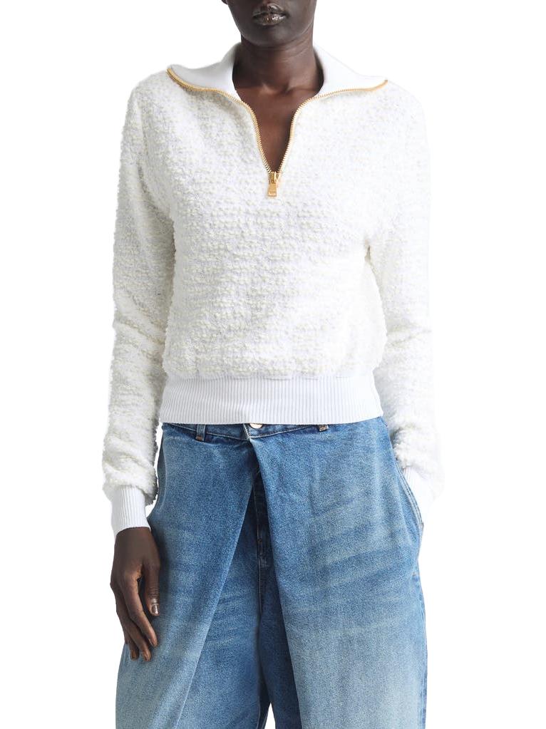 SANDRO woman jeans light blue size 6 cotton